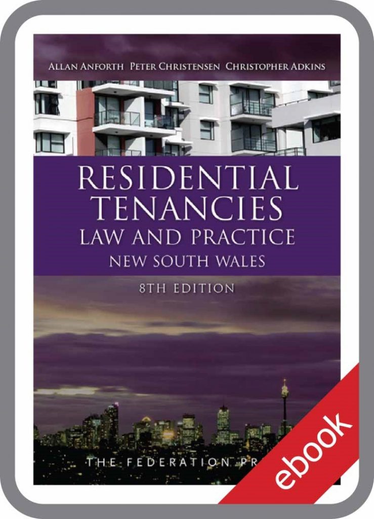 Residential Tenancies Law and Practice - The Federation Press