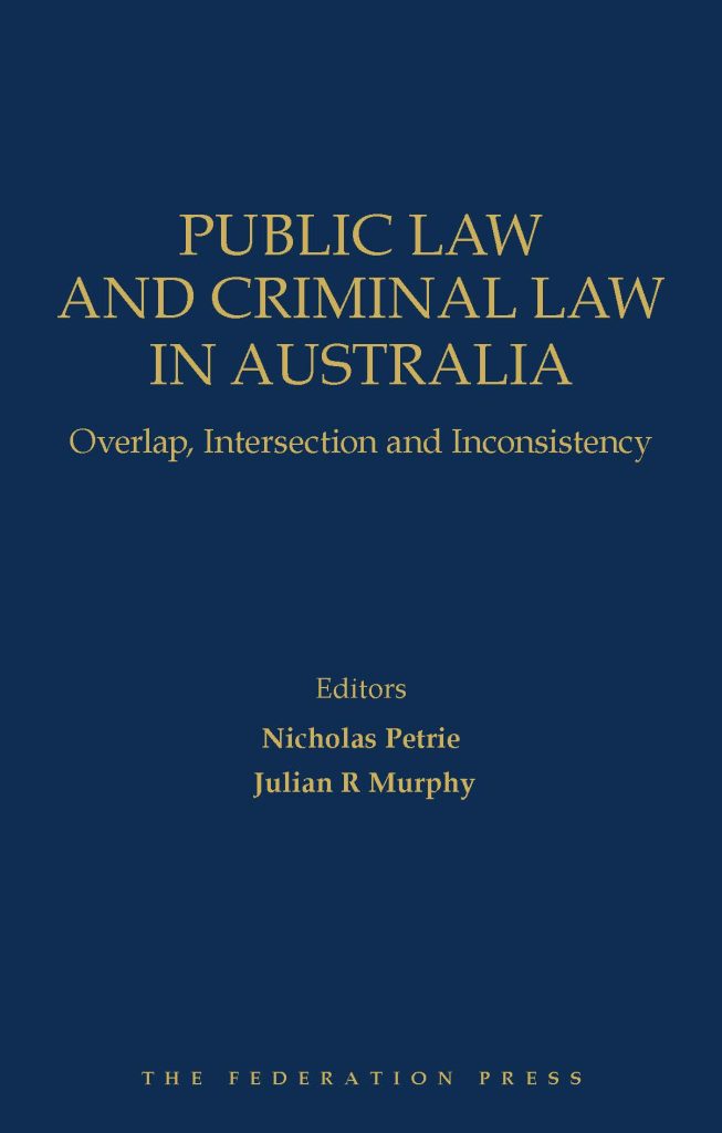 Public Law and Criminal Law in Australia - The Federation Press